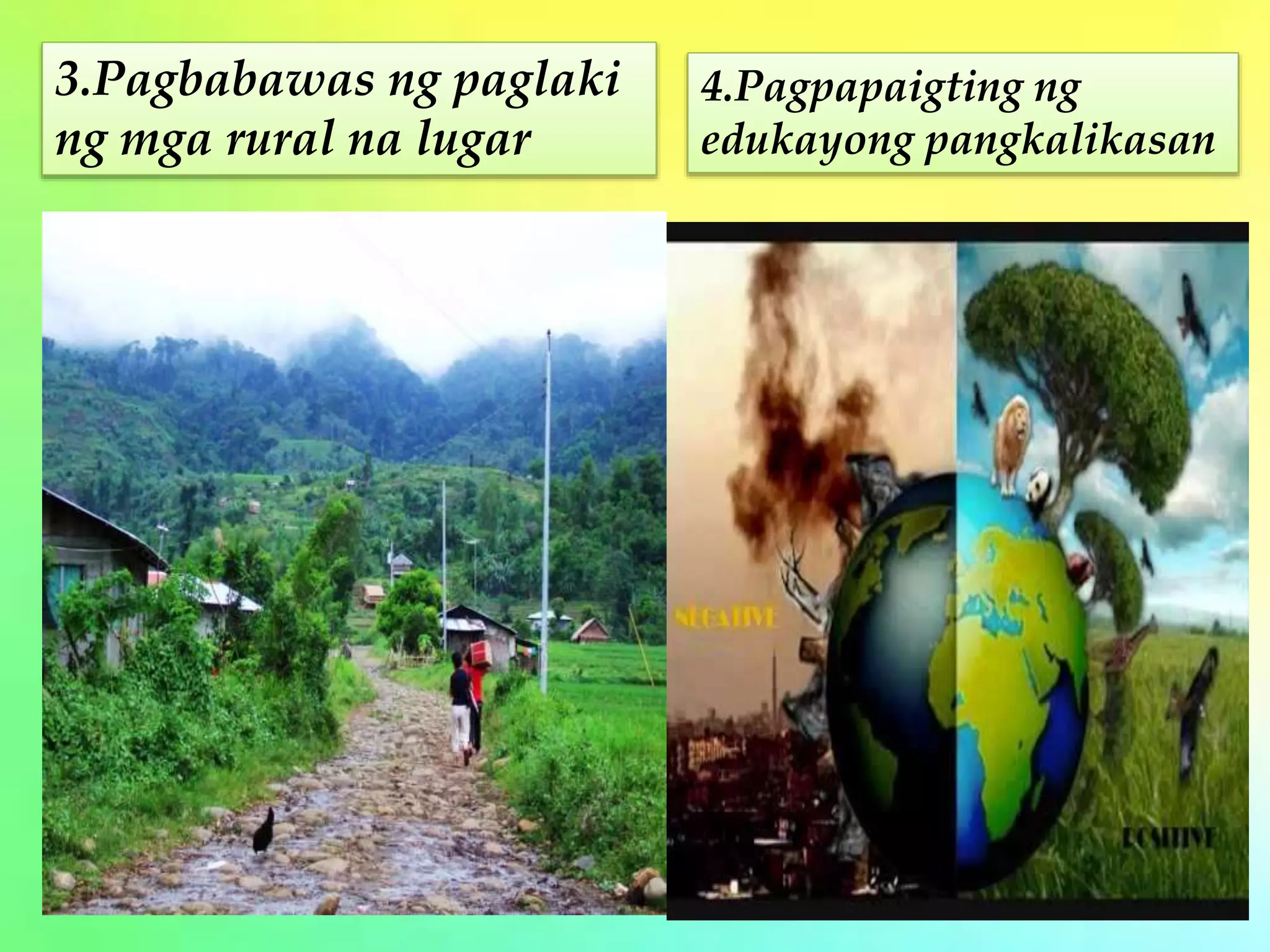 YUNIT II ARALIN 11: Likas Kayang Pag-unlad | PPTX
