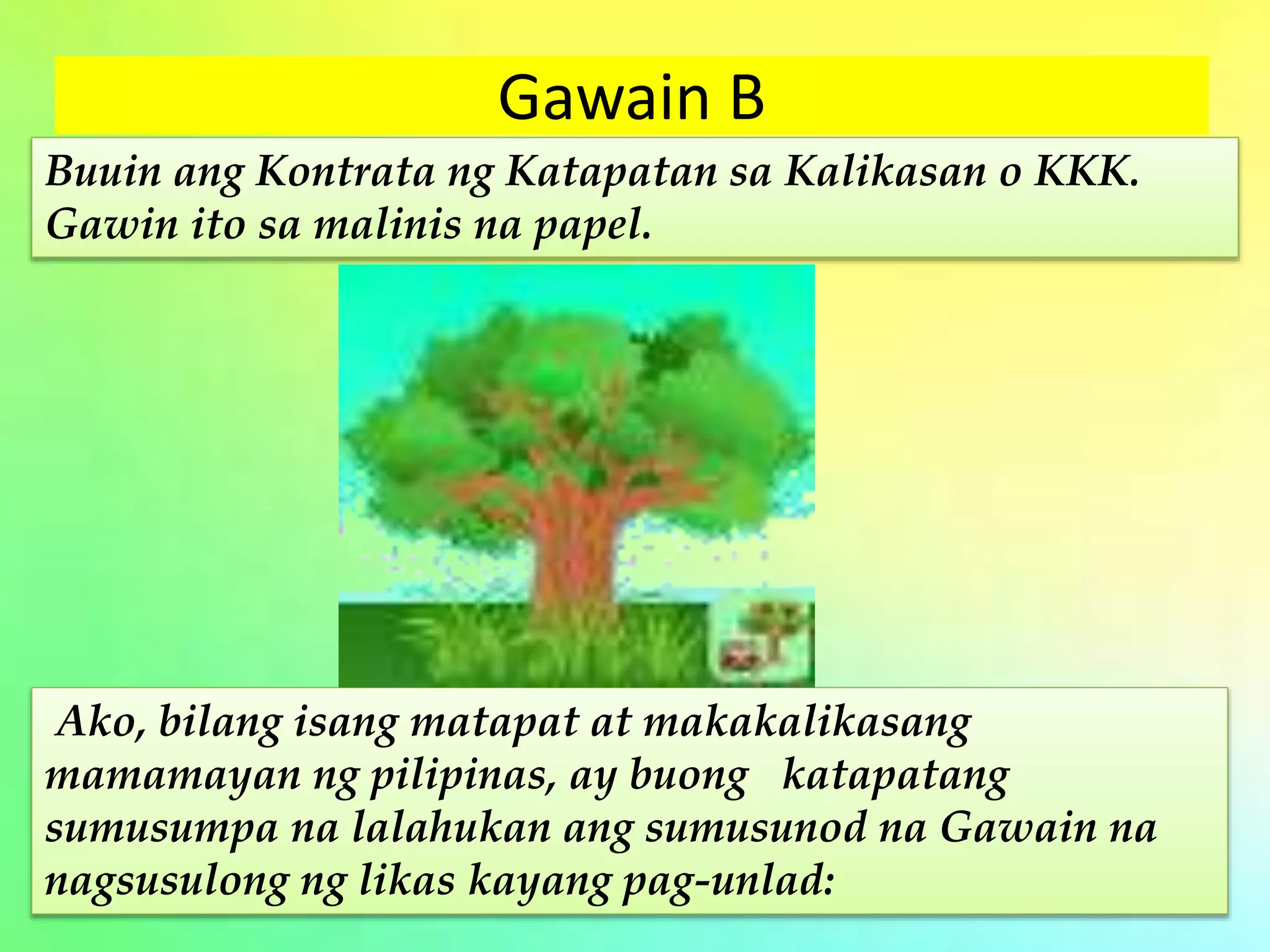YUNIT II ARALIN 11: Likas Kayang Pag-unlad | PPTX