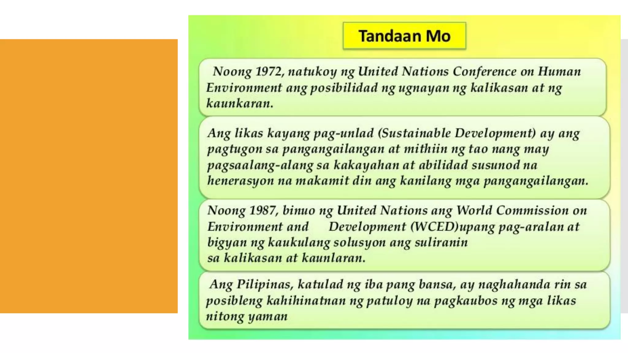 Likas kayang pag unlad | PDF