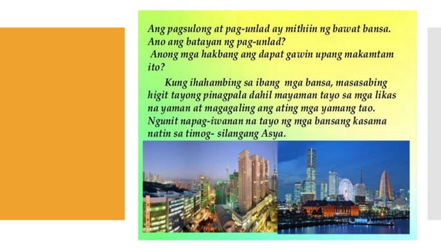 Likas kayang pag unlad | PDF