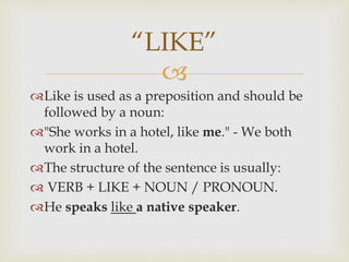 Like and as | PPT