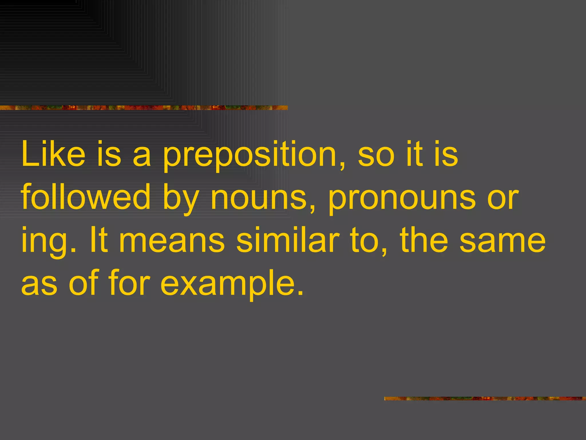 Like Versus As | PPT