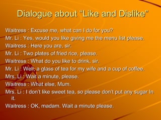 Like and dislike | PPT