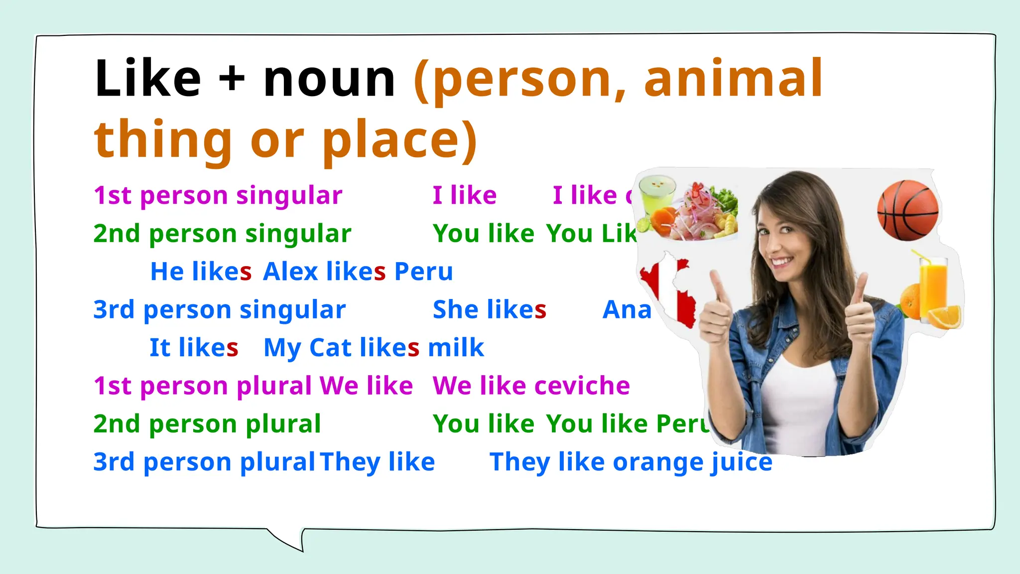 curso de ingles con el tema like and dislike.pptx