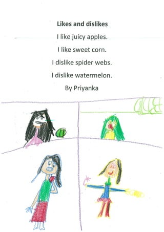 Like and dislikes poems | PDF