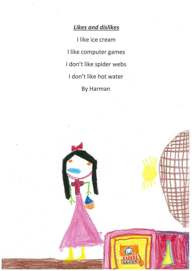 Like and dislikes poems | PDF