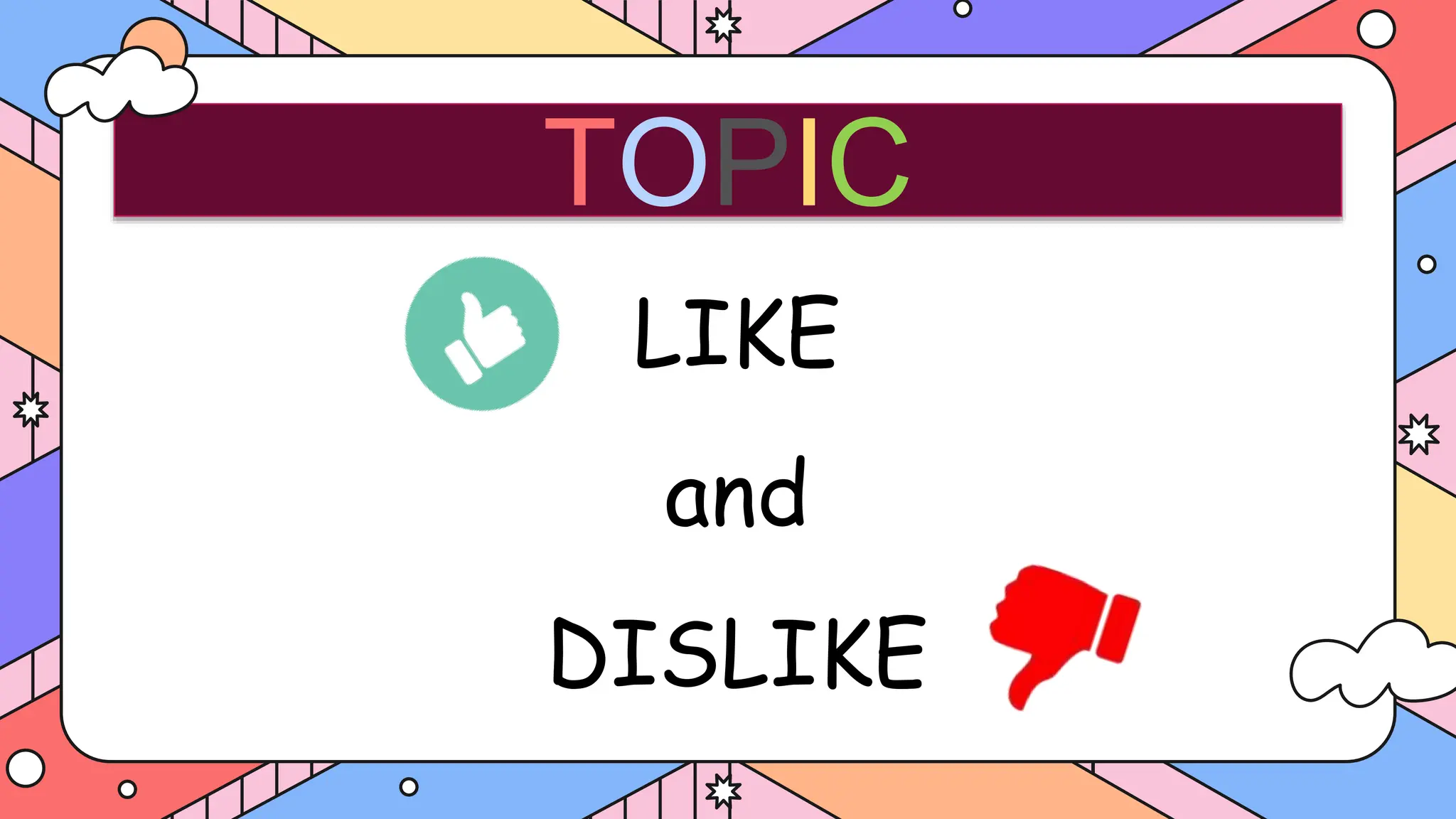 Like and Dislike year three about fav sport.pptx