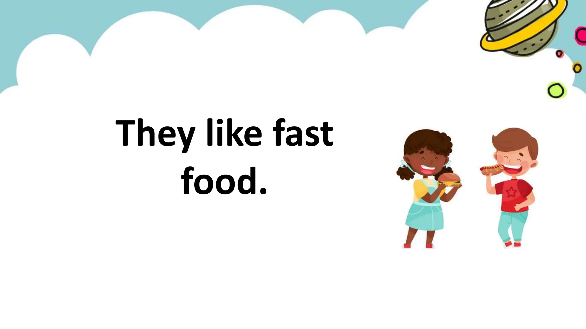 Talking about like and dislike and third person of the verb | PPTX