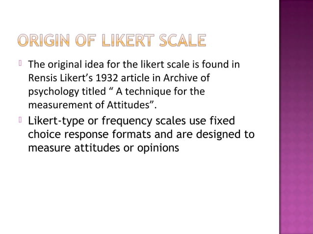 Likert Scale | PPT | Science