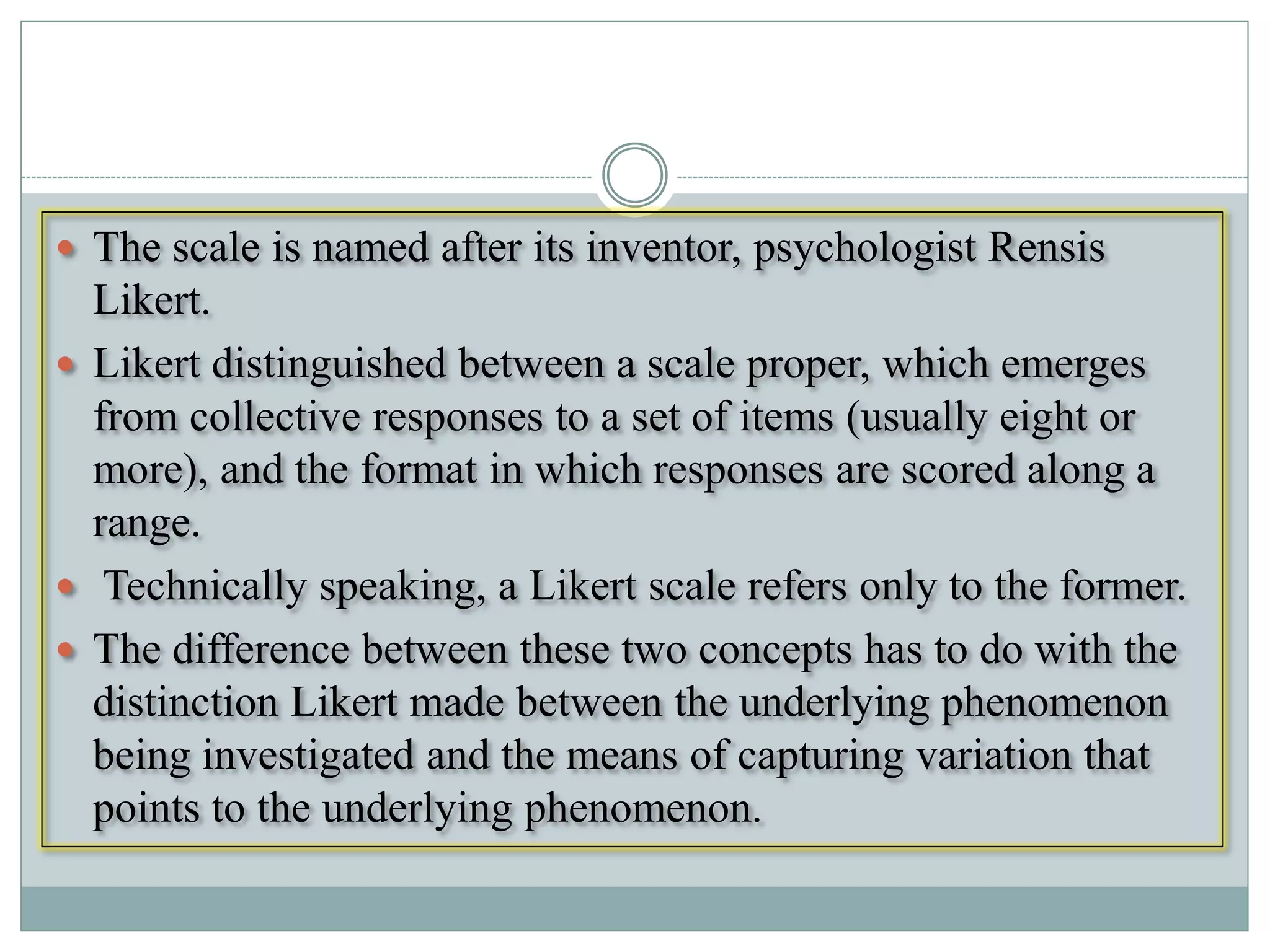 Likert scale | PDF