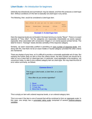 Likert scale an introduction for beginners | PDF