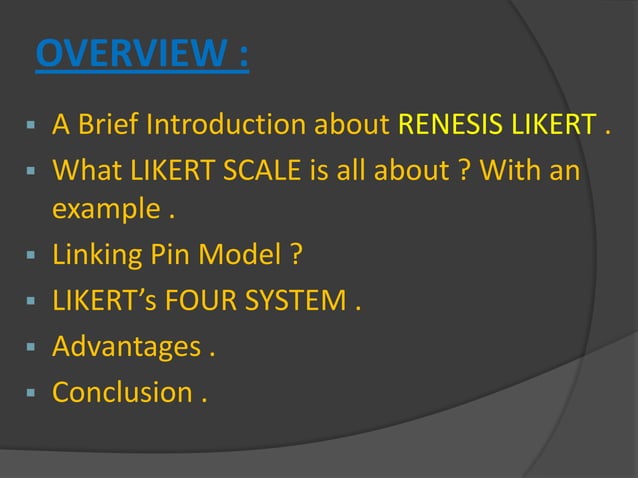 Likert's four systems on leadership | PPTX | Business | Business and ...