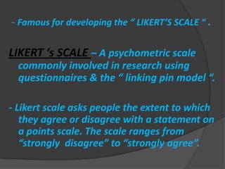 Likert's four systems on leadership | PPTX