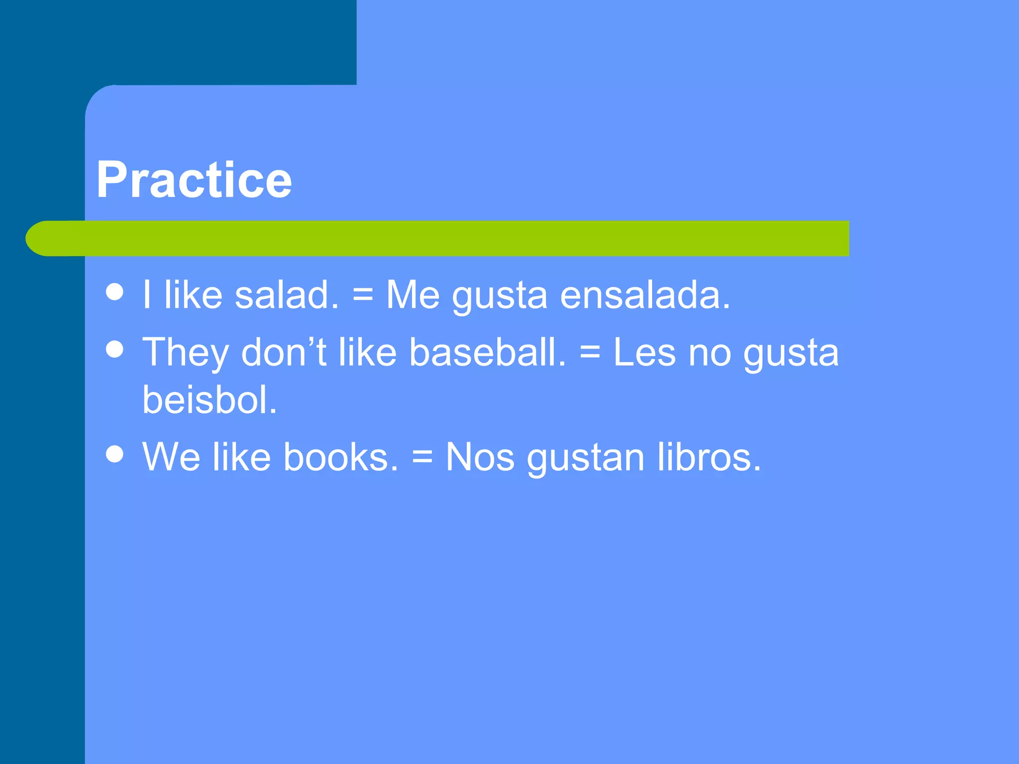 Likes And Dislikes | PPT