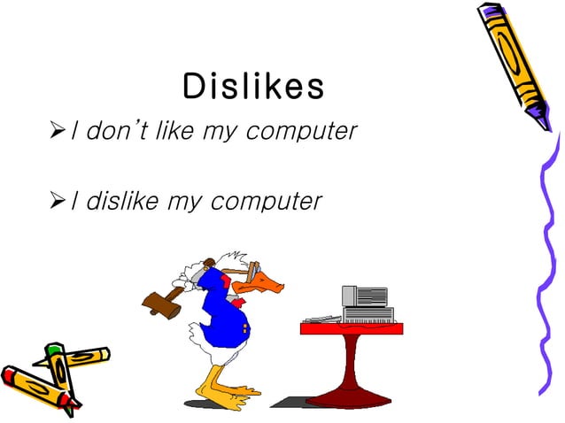 Likes and-dislikes-powerpoint | PPT