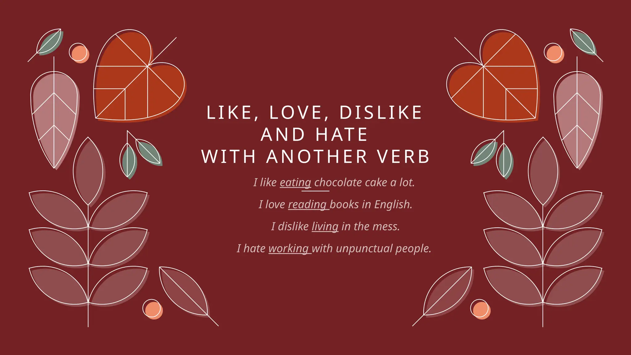 LIKES AND DISLIKES, gustos y tambien disgustos | PPT