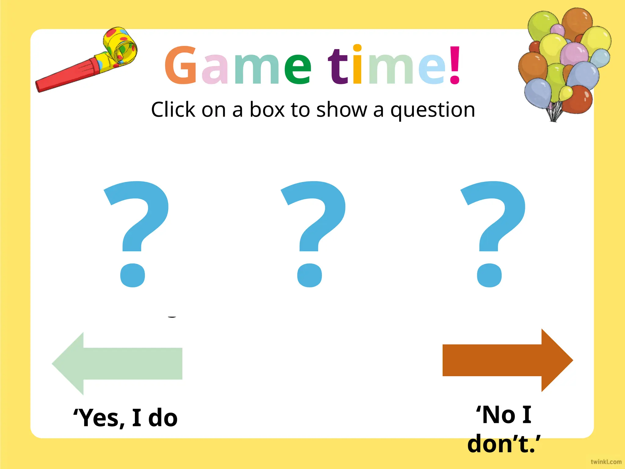Likes and Dislikes Powerpoint, PPT english class | PPTX