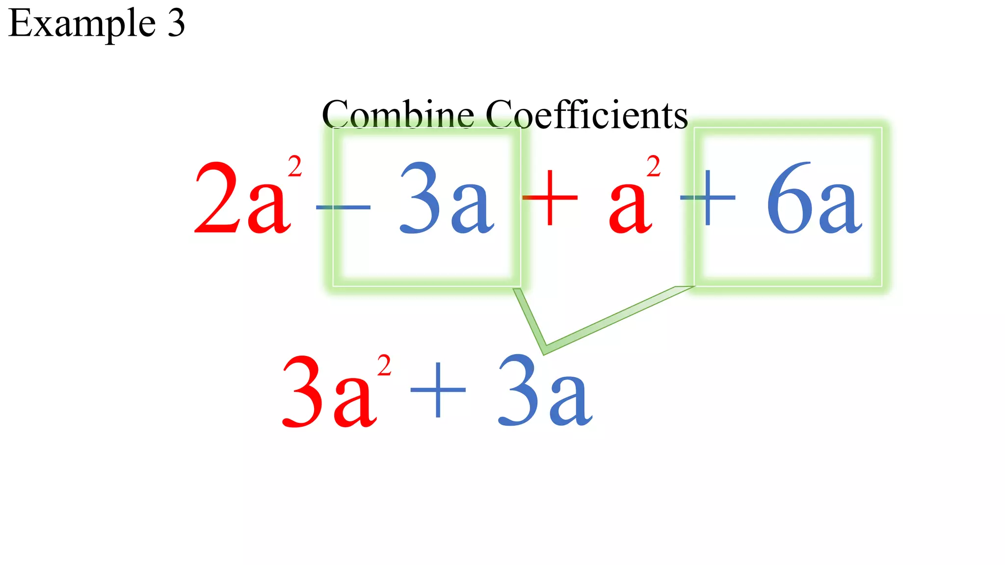Like terms slide show | PPTX