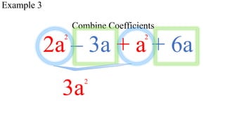 Like terms slide show | PPT