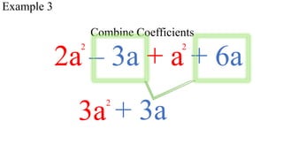 Like terms slide show | PPT