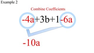 Like terms slide show | PPTX