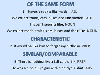Like vs as vs how review and exercises | PPT