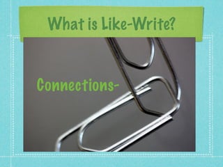 Like Write | KEY