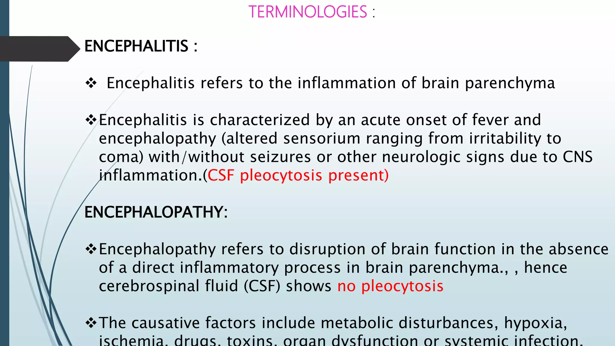 ACUTE ENCEPHALITIS SYNDROME by DR.LIKITHA | PPTX
