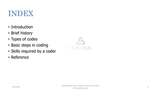 Medical Coding | PPTX