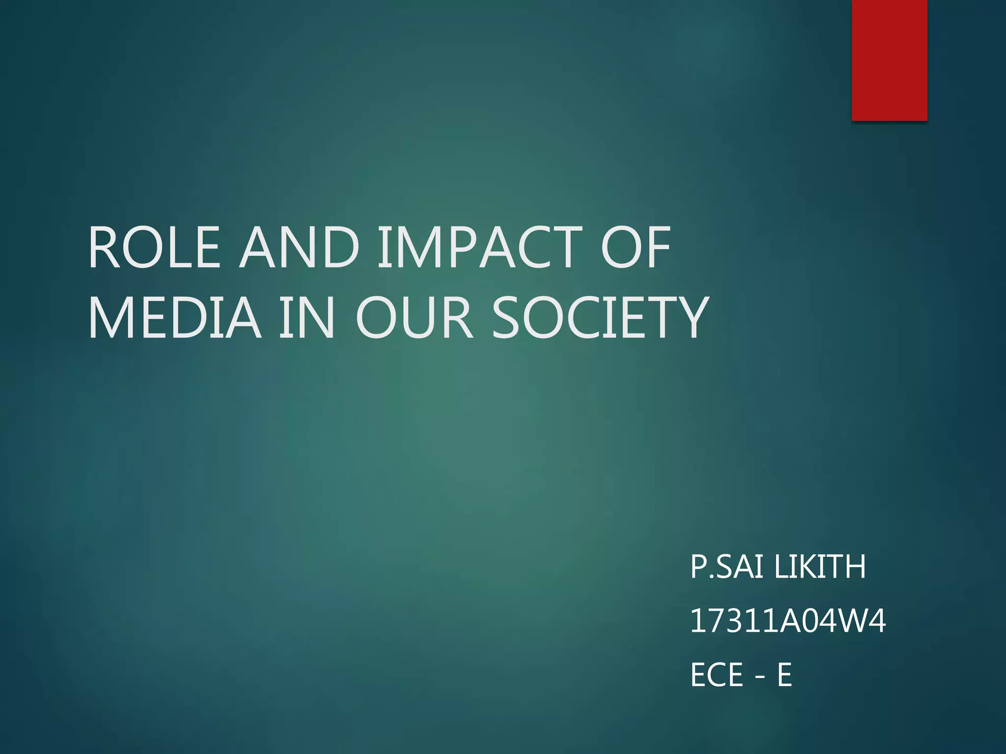 Mass Media | PPTX