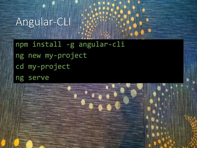 Cross Platform Angular 2 and TypeScript Development | PPT