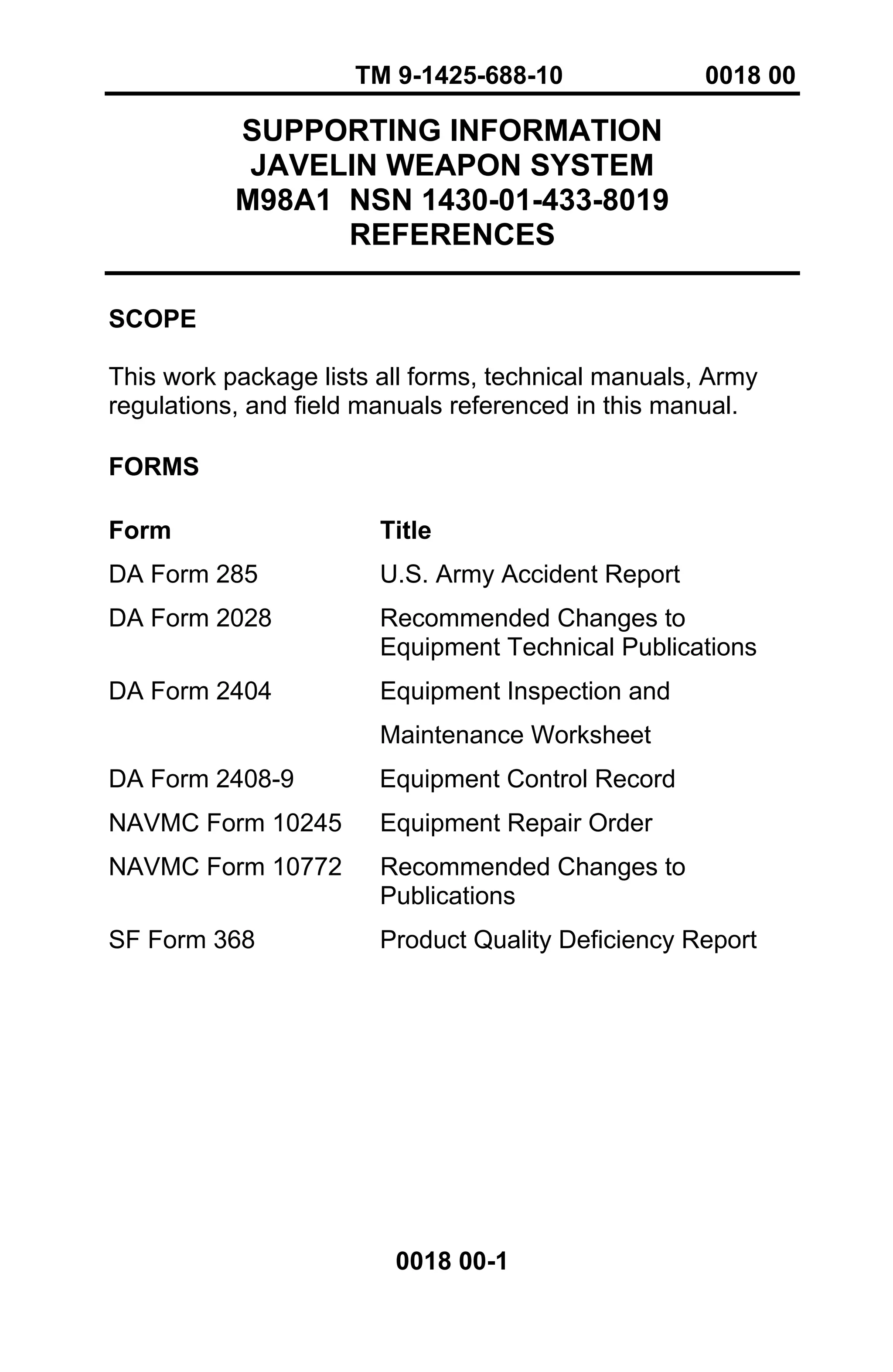Manual Javelin | PDF