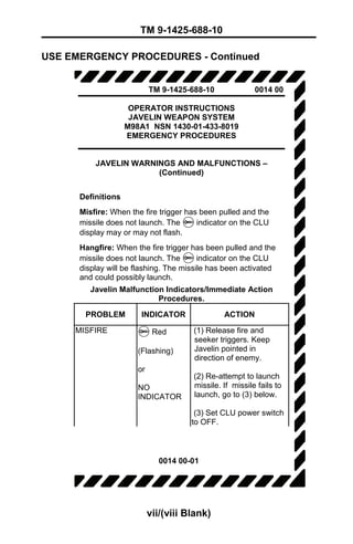 Manual Javelin | PDF