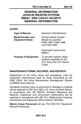 Manual Javelin | PDF