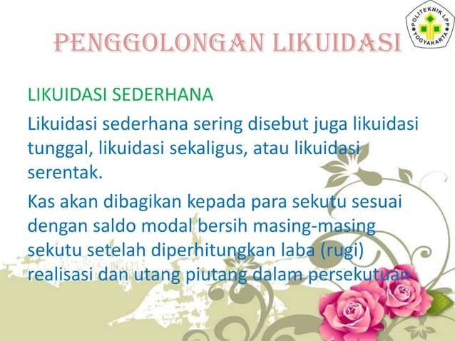 Likuidasi | PPTX