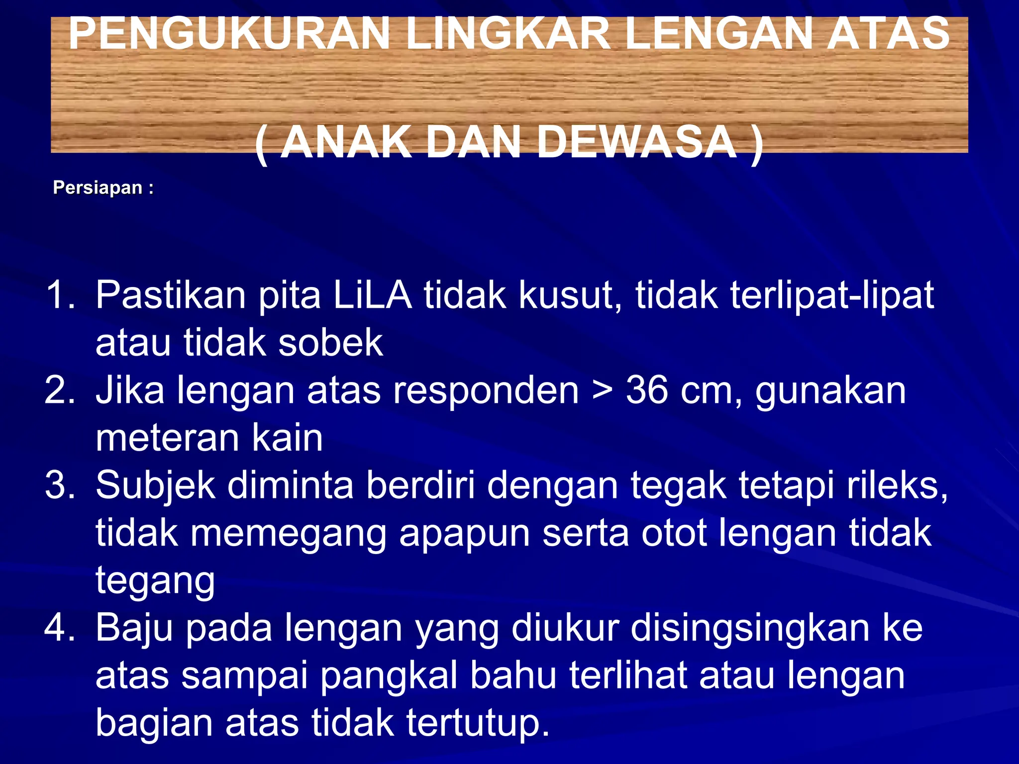 Pengukuran Lingkar Lengan Atas pada Ibu Hamil | PPT