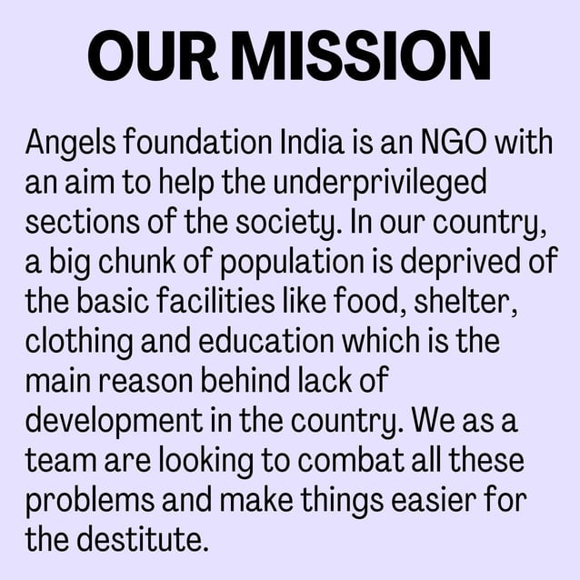 top 10 ngo in india Angel Foundation NGO | PDF