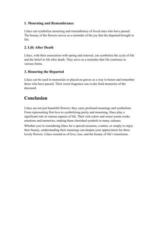 Lilacs Spiritual Meaning and Symbolism.docx