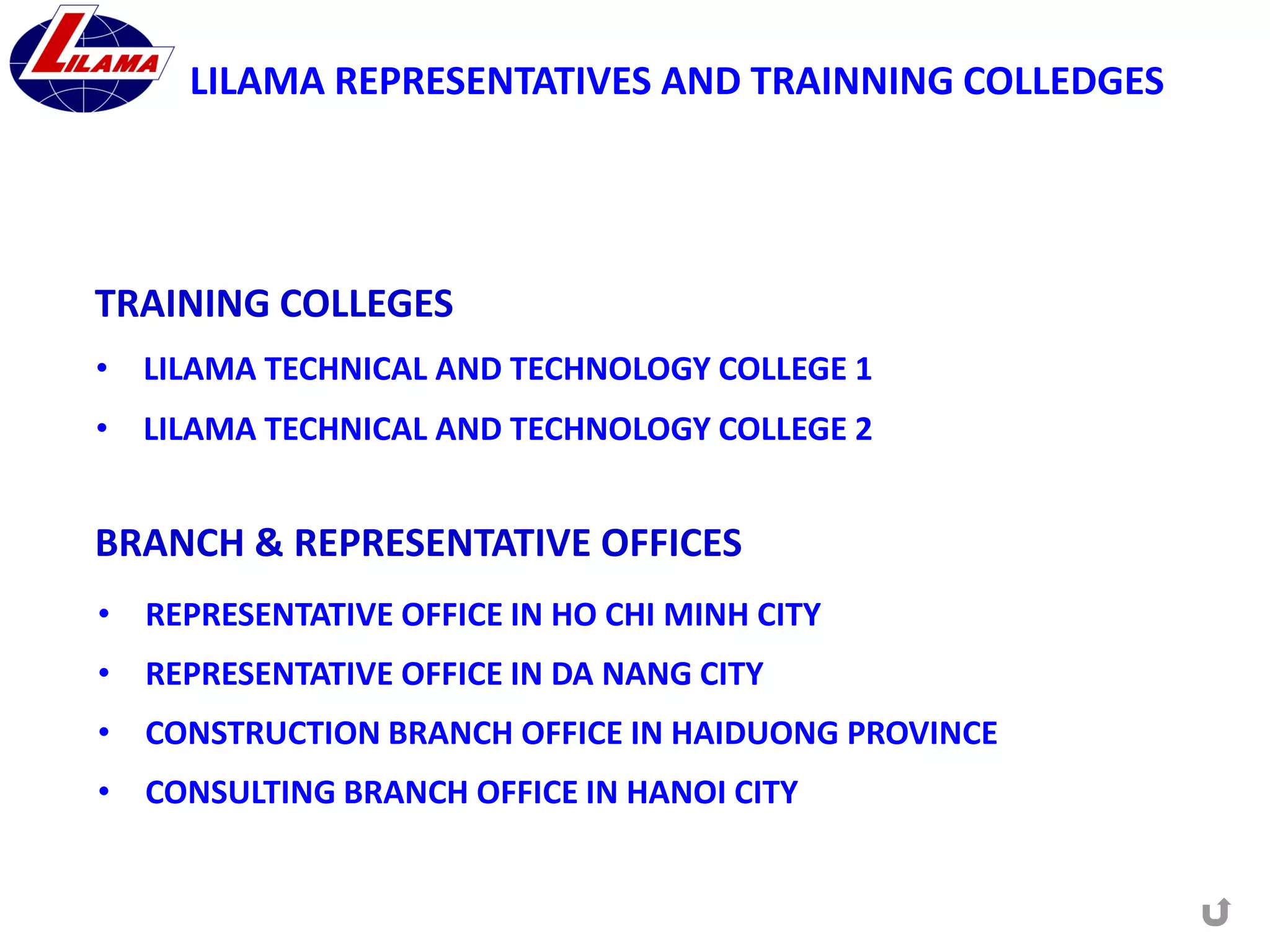 LILAMA CORPORATION PRESENTATION | PDF