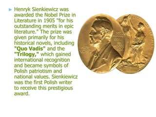 Henryk Sienkiewicz - outstanding Polish writer | PDF