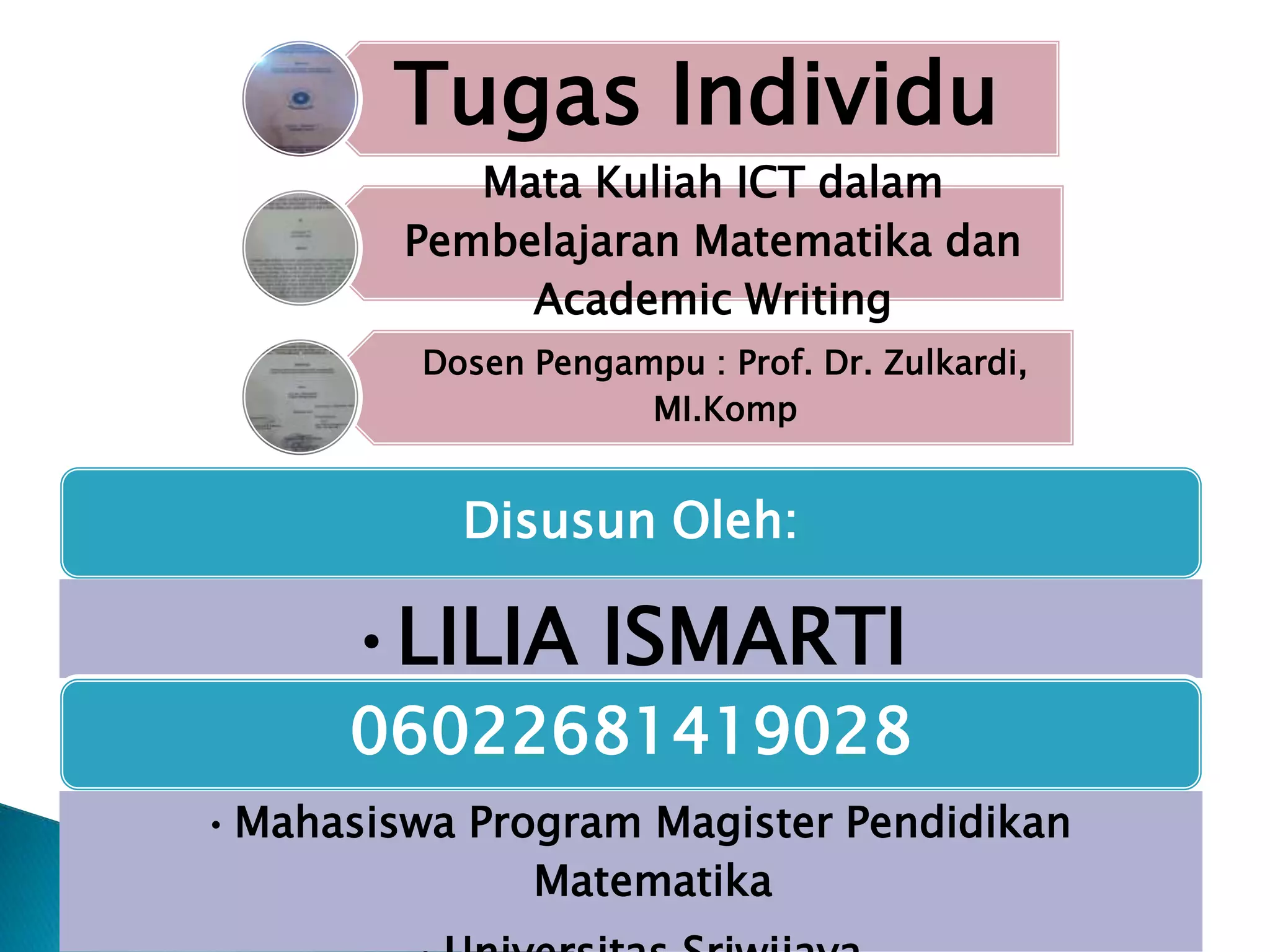 Lilia.ismarti skripsi slide-tugas | PPT