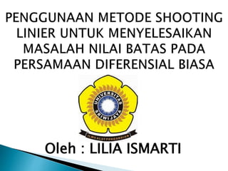 Lilia.ismarti skripsi slide-tugas | PPT