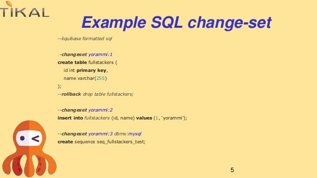 Li liq liqui liquibase