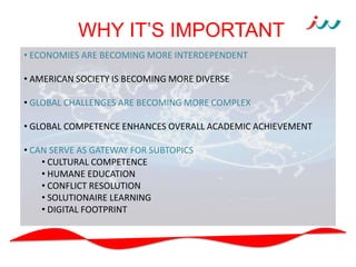 Creating Global Competency by using Education Technology | PPT
