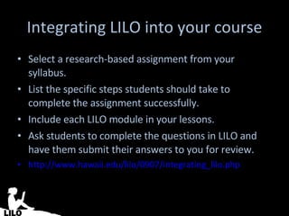 LILO Workshop | PPT
