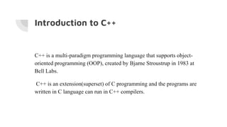 C++ | PPT