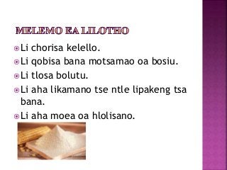 Lilotho | PPT