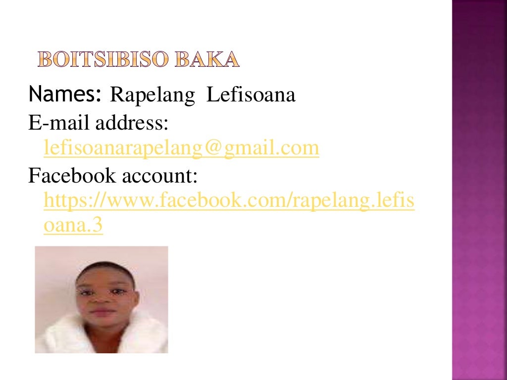 Lilotho Ppt