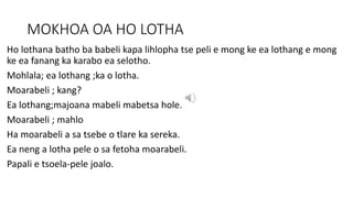 LILOTHO TSA SESOTHO.pptx