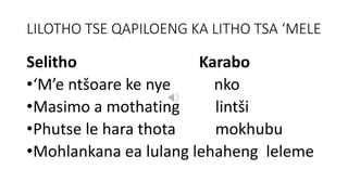 LILOTHO TSA SESOTHO.pptx